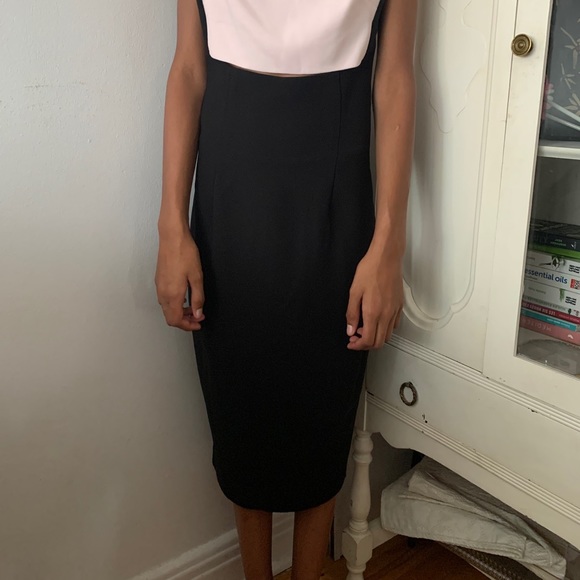 RW&CO. | Dresses | Black And White Sleeveless Dress | Poshmark